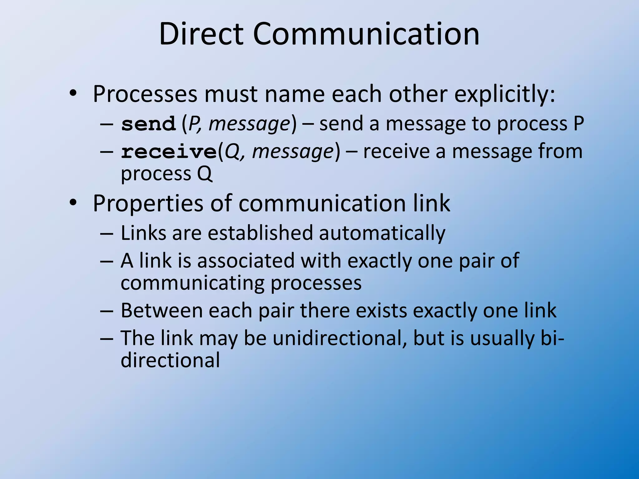 Operating system 19 interacting processes and ipc | PPTX