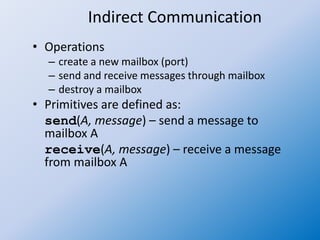 Operating system 19 interacting processes and ipc | PPTX