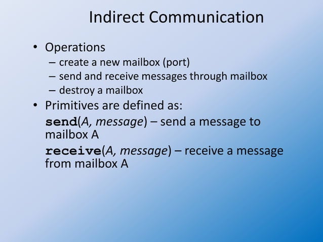 Operating system 19 interacting processes and ipc | PPT