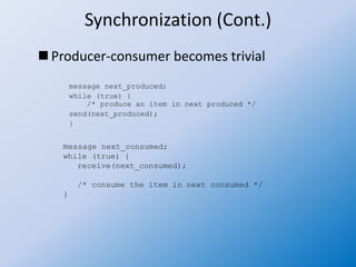 Operating system 19 interacting processes and ipc | PPTX