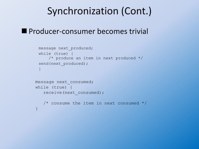 Operating system 19 interacting processes and ipc | PPT