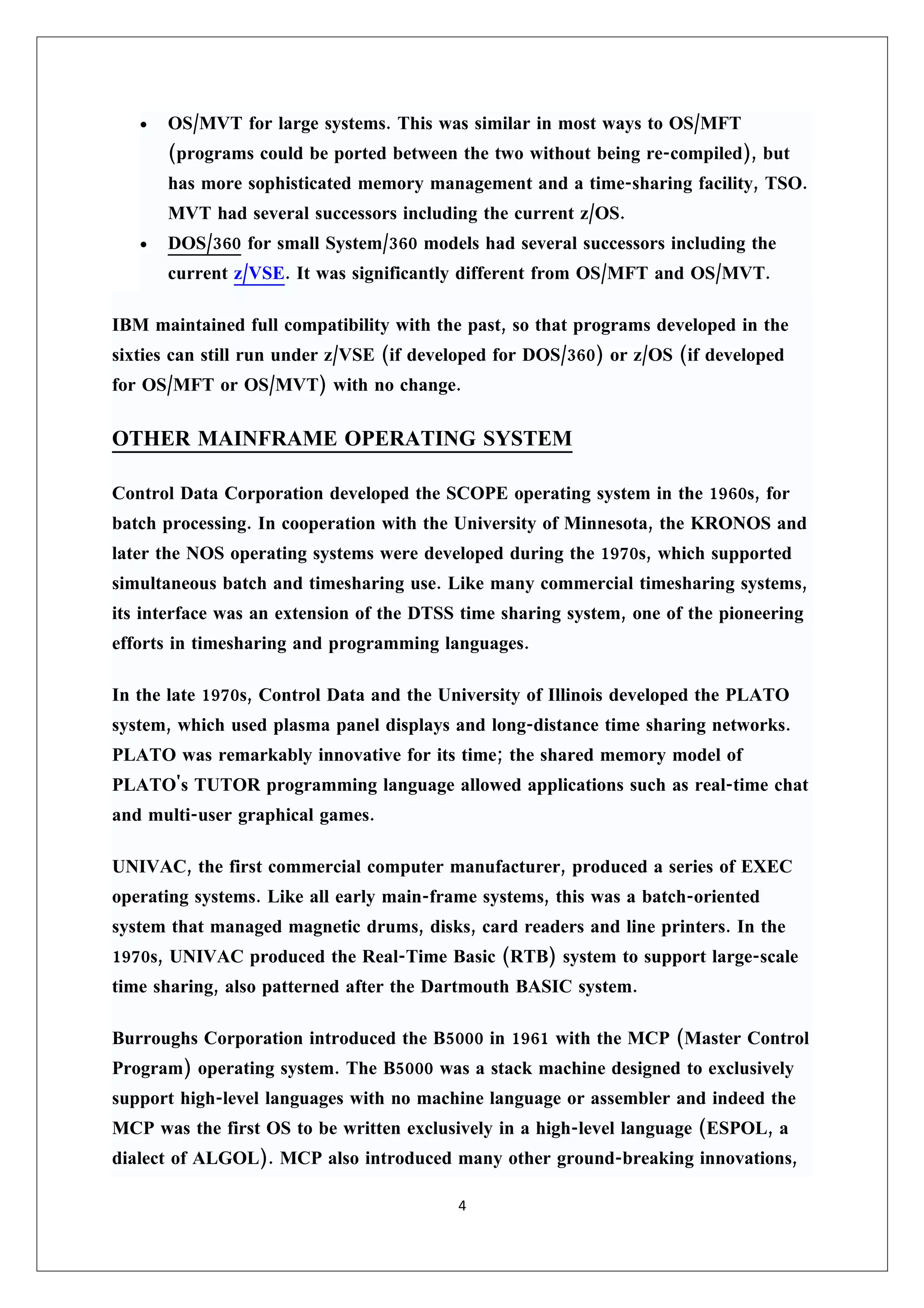 Operating System..! | DOC