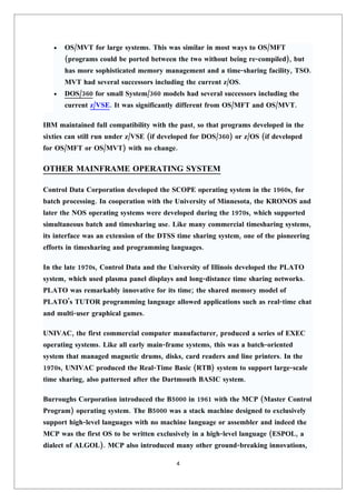 Operating System..! | PDF