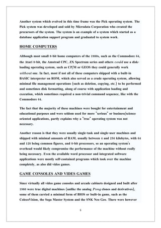 Operating System..! | PDF