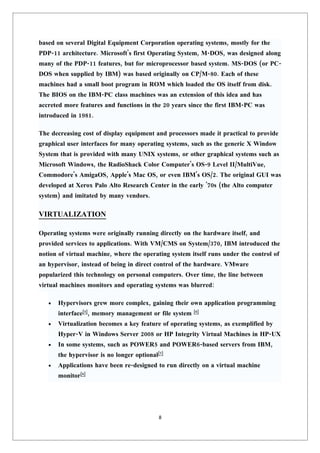 Operating System..! | PDF