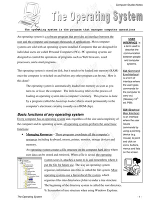 Operating system 2 | PDF