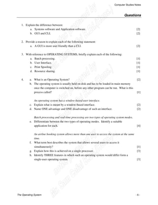 Operating system 2 | PDF