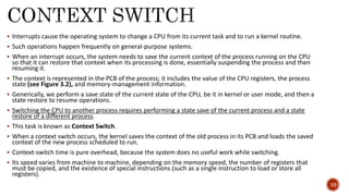 Operating system - Process and its concepts | PPTX
