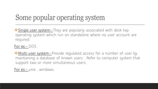 Operating system2.pdf | Operating Systems | Computer Software and Applications