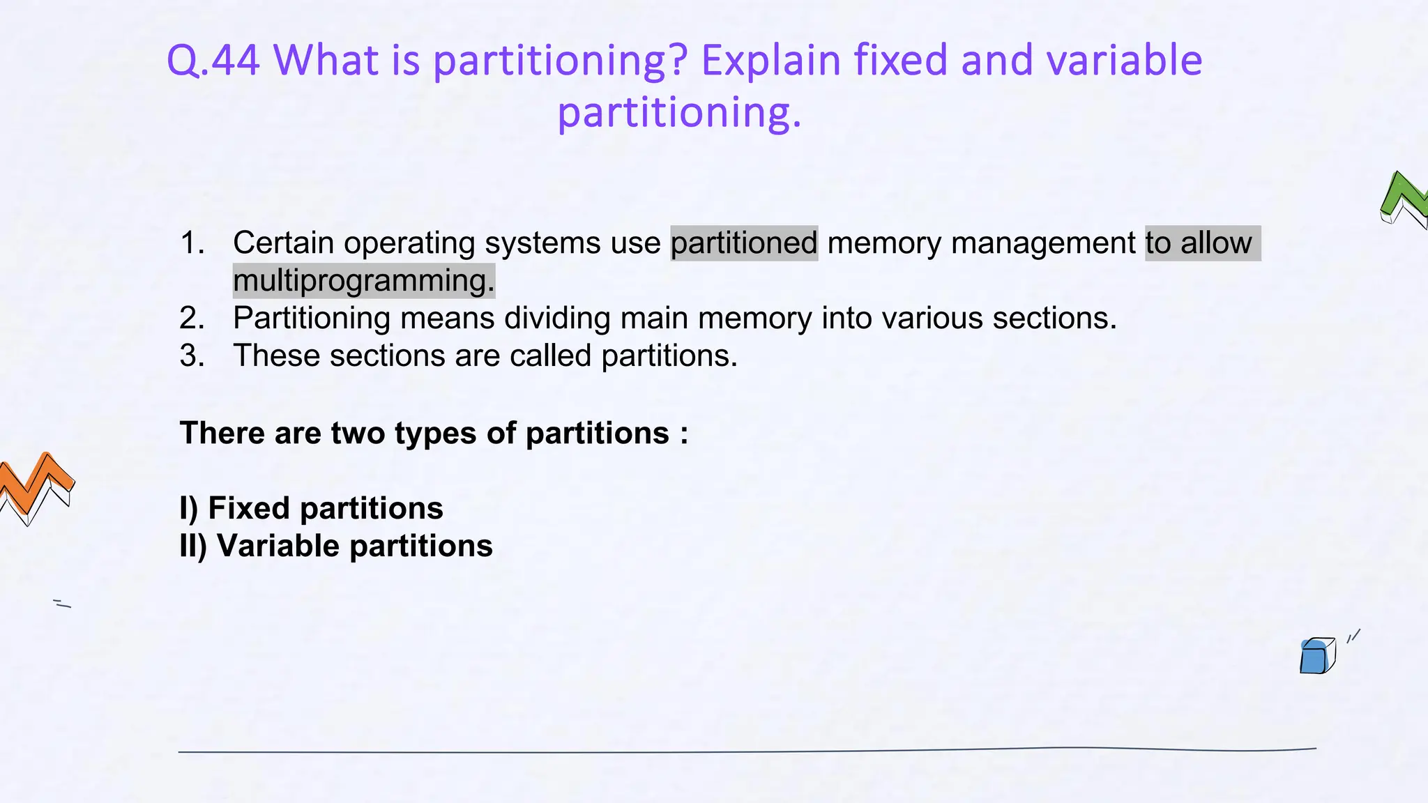Hsc Computer Science Paper 1 Chap 1 Operatingsystem2024pdf Operating Systems Computer