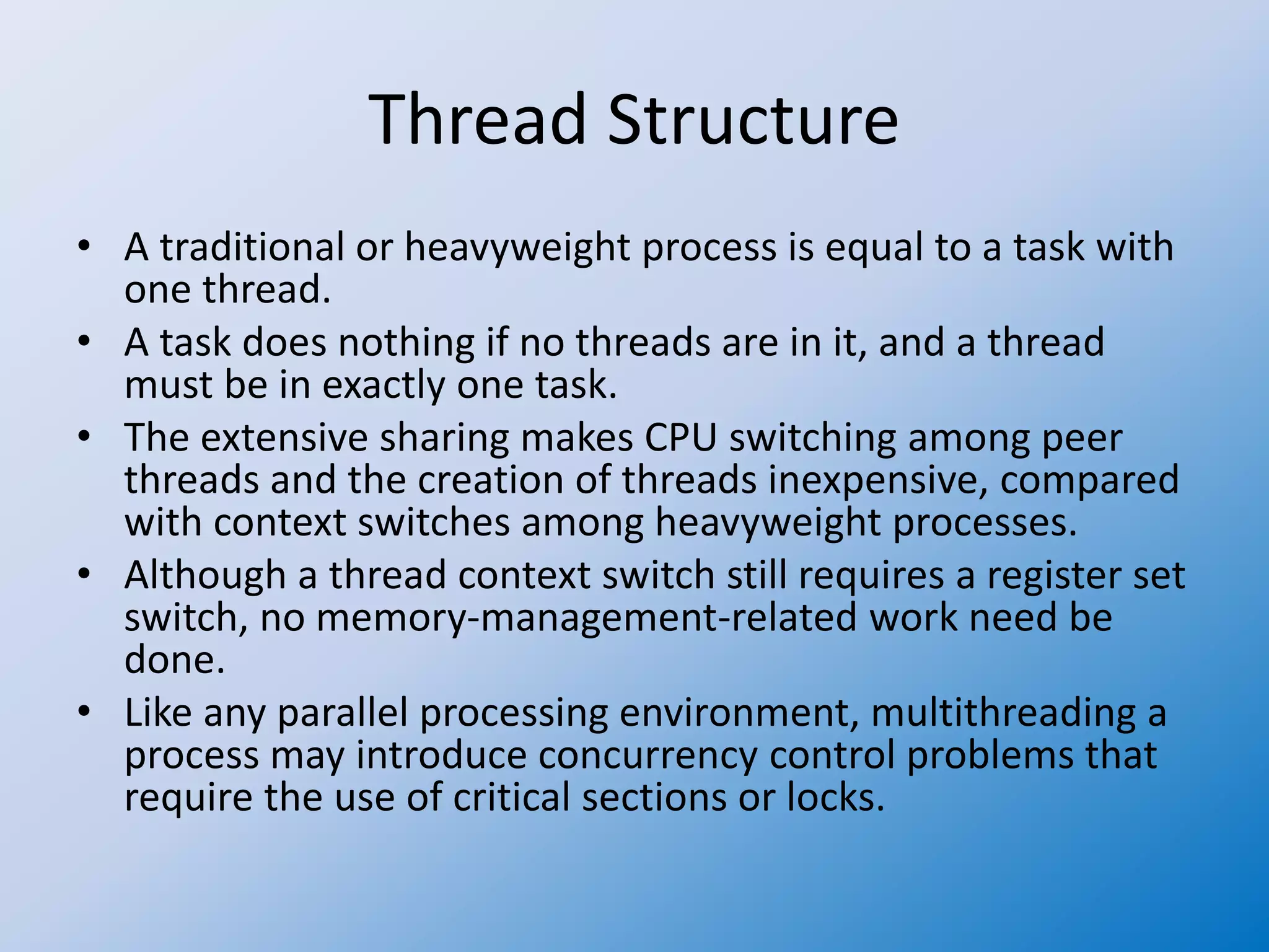 Operating system 20 threads | PPT