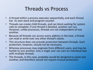 Operating system 20 threads | PPT