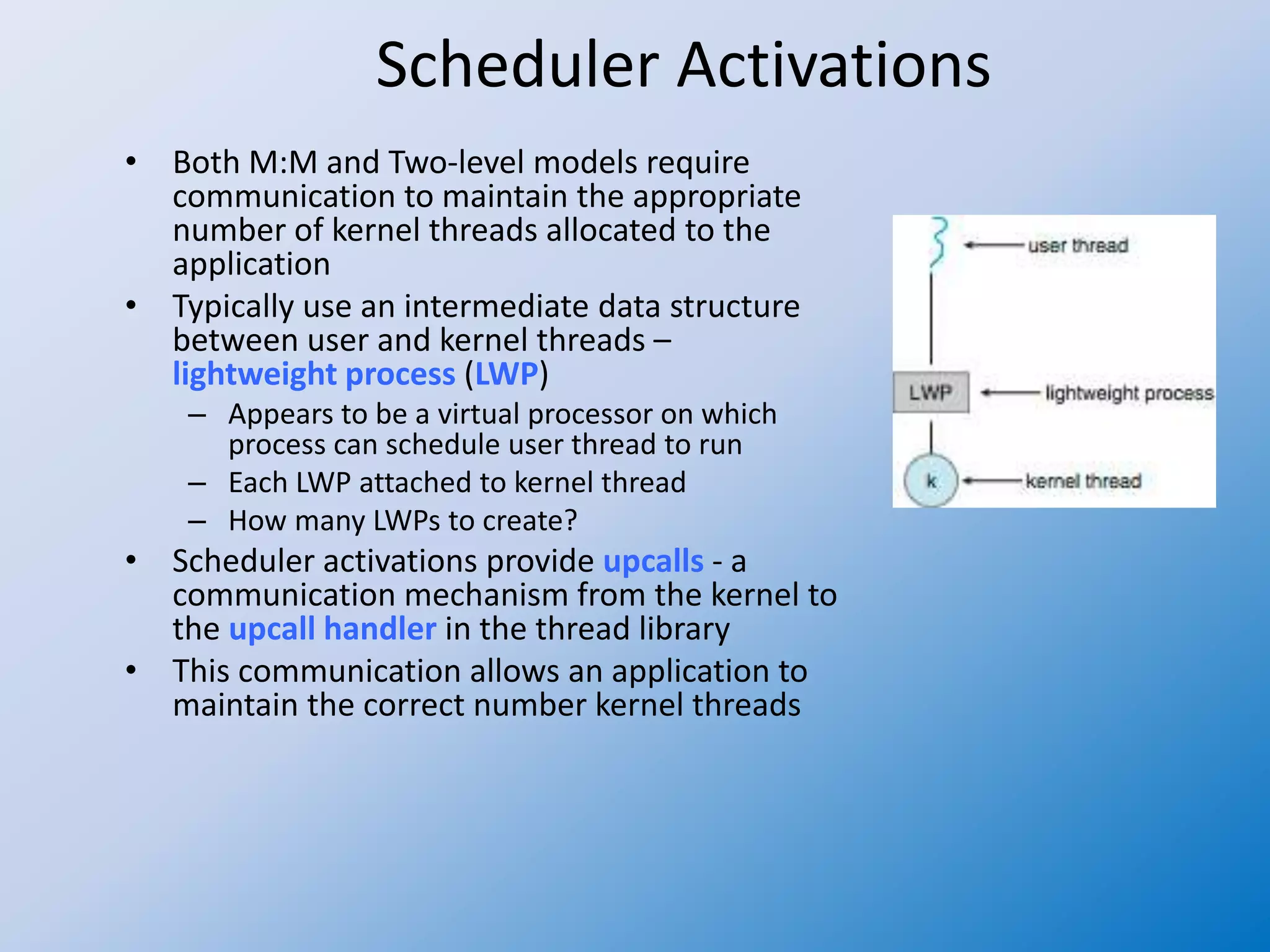Operating system 22 threading issues | PPTX
