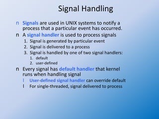 Operating system 22 threading issues | PPTX