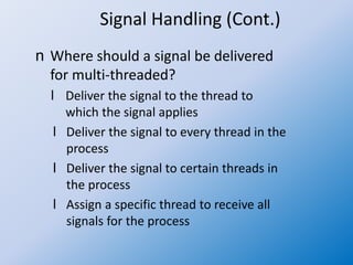 Operating system 22 threading issues | PPTX