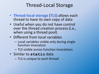 Operating system 22 threading issues | PPTX