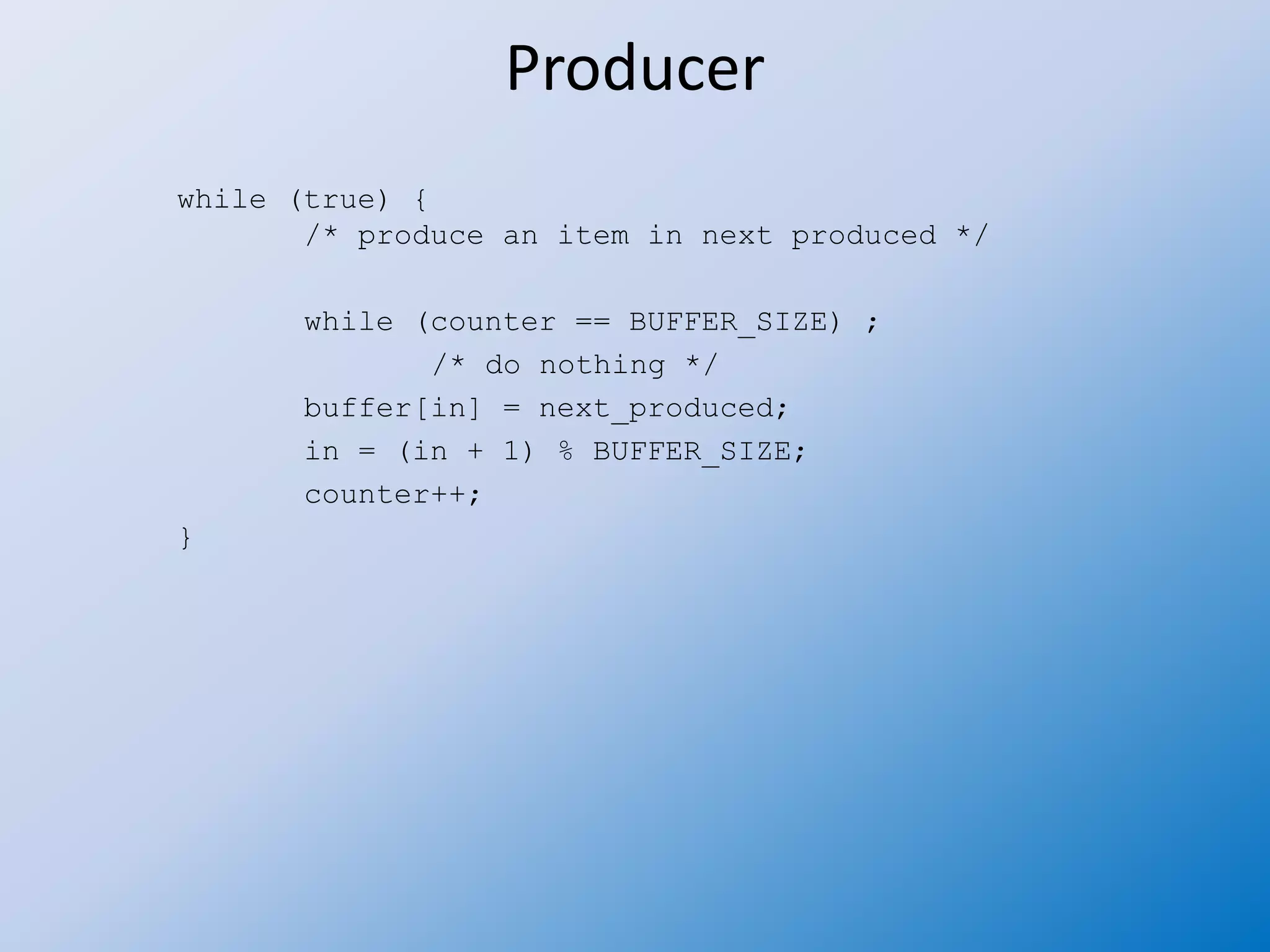 Operating System 23 Process Synchronization Ppt
