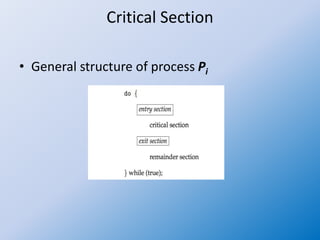 Operating system 23 process synchronization | PPT