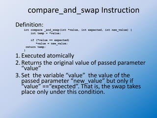 Operating system 23 process synchronization | PPT