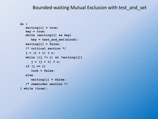 Operating system 23 process synchronization | PPT