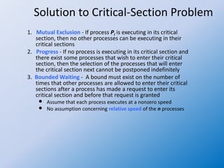 Operating system 24 mutex locks and semaphores | PPTX