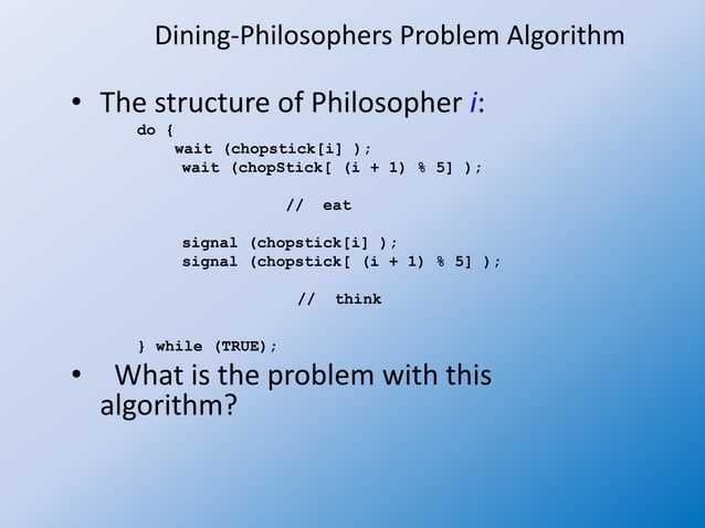 Operating System 25 Classical Problems Of Synchronization Ppt