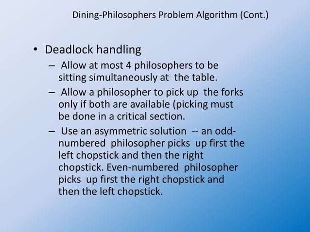Operating System 25 Classical Problems Of Synchronization Ppt