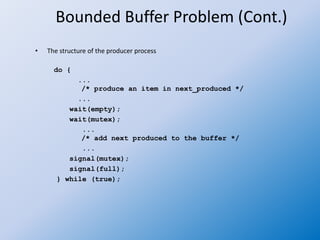 Operating system 25 classical problems of synchronization | PPTX