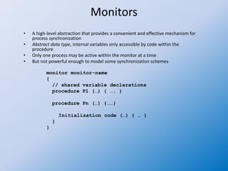 Operating system 26 monitors | PPTX