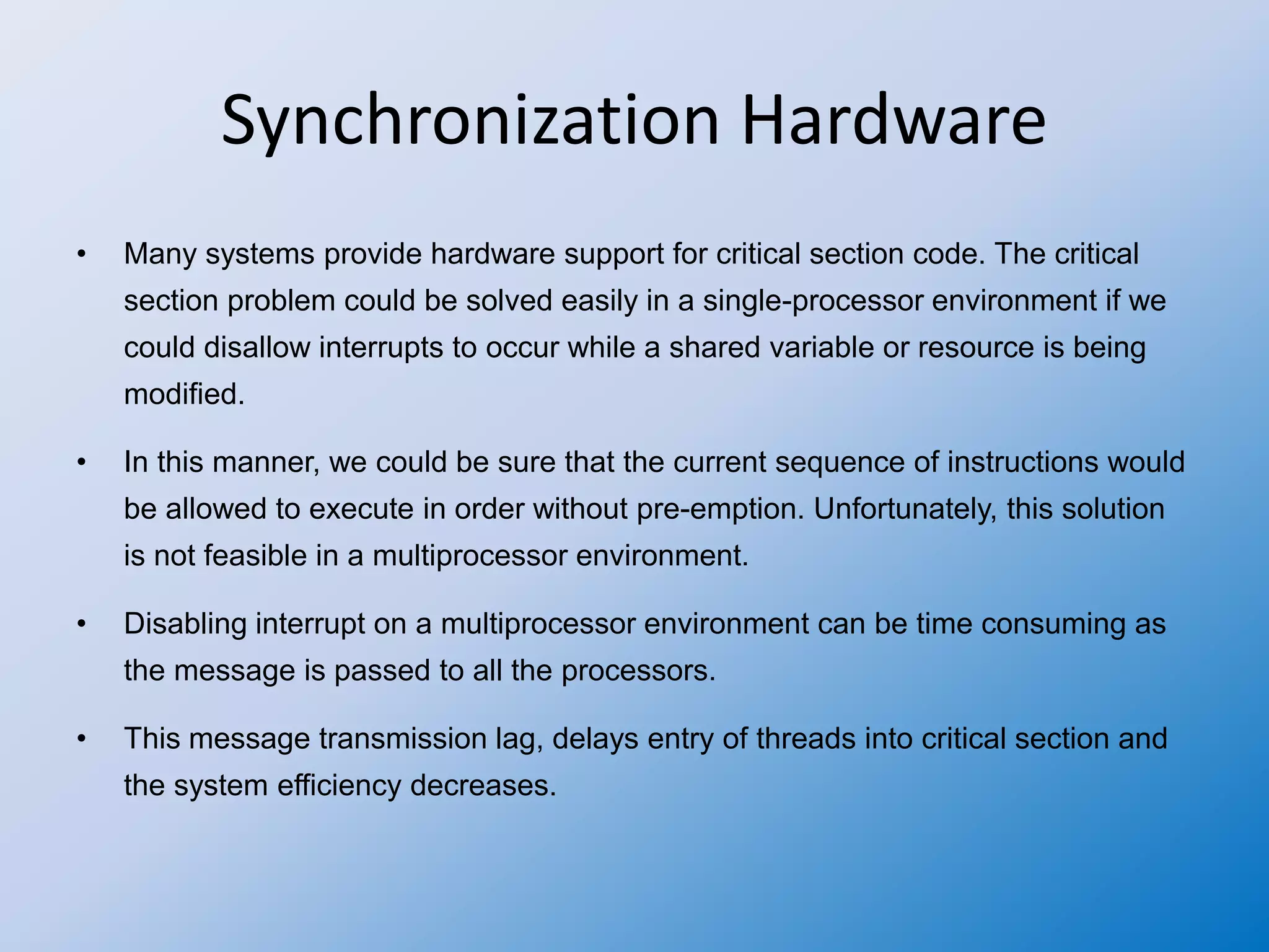 Operating System 27 Semaphores Pptx Operating Systems Computer