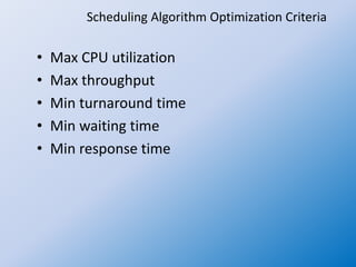 Operating system 28 fundamental of scheduling | PPT