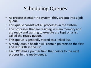 Operating system 28 fundamental of scheduling | PPT