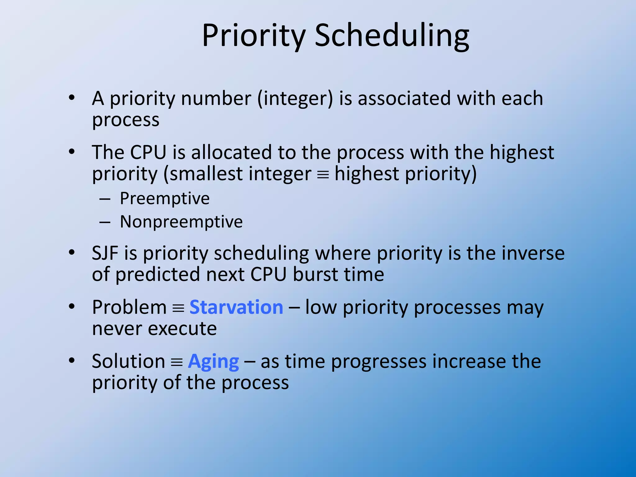 Operating system 29 non preemptive scheduling | PPTX