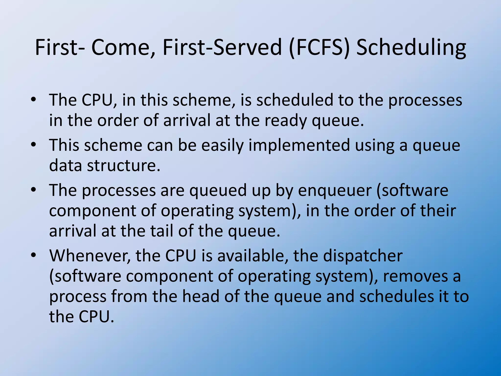Operating system 29 non preemptive scheduling | PPTX | Operating Systems | Computer Software and ...