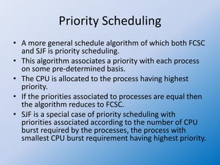 Operating system 29 non preemptive scheduling | PPT