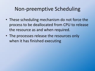 Operating system 29 non preemptive scheduling | PPTX | Operating Systems | Computer Software and ...