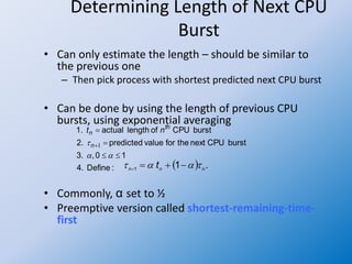 Operating system 29 non preemptive scheduling | PPTX | Operating ...