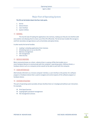 Operating system 3 | DOCX