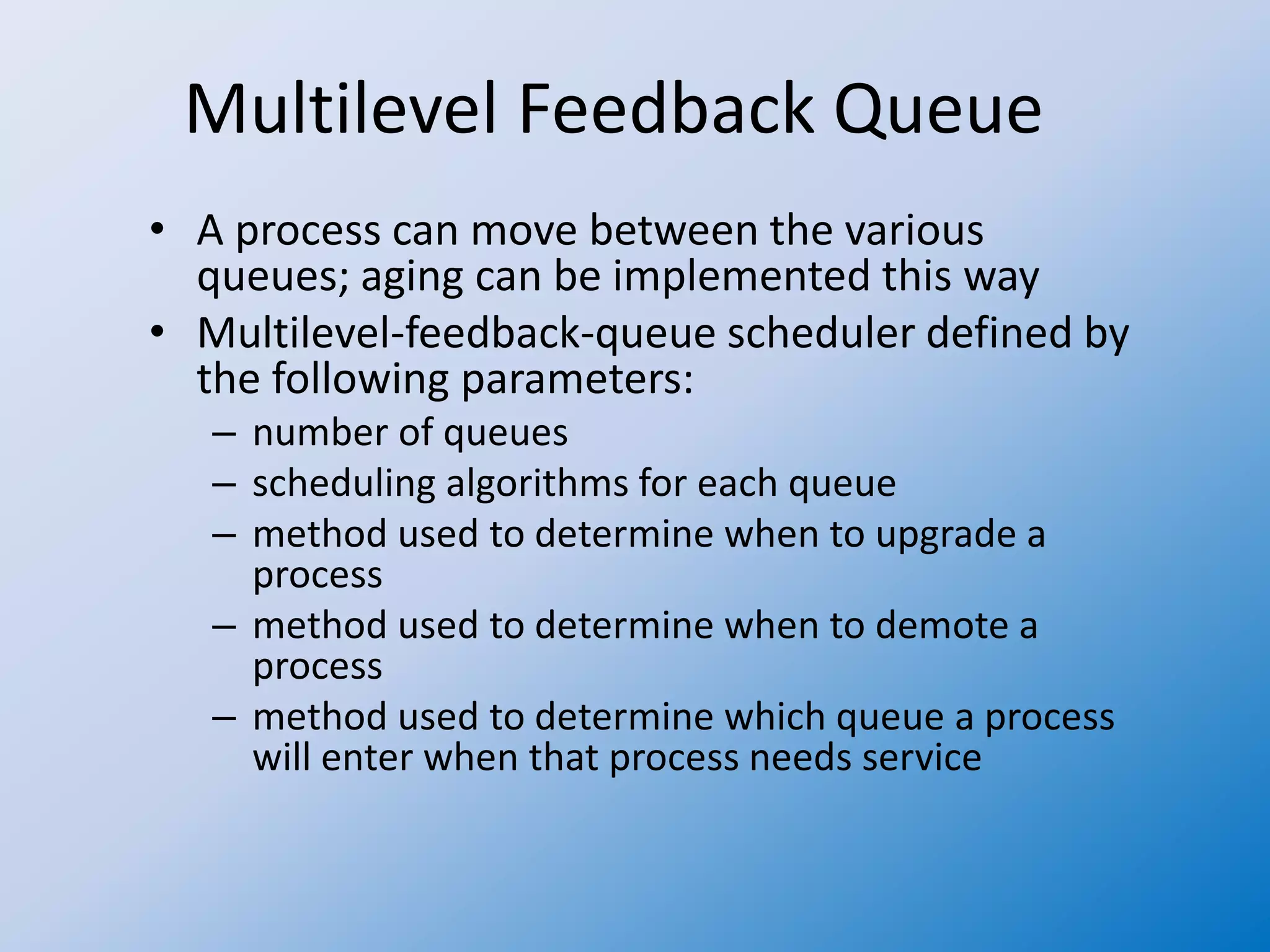 Operating system 30 preemptive scheduling | PPTX