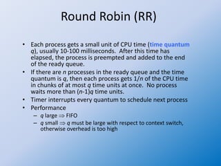 Operating system 30 preemptive scheduling | PPTX