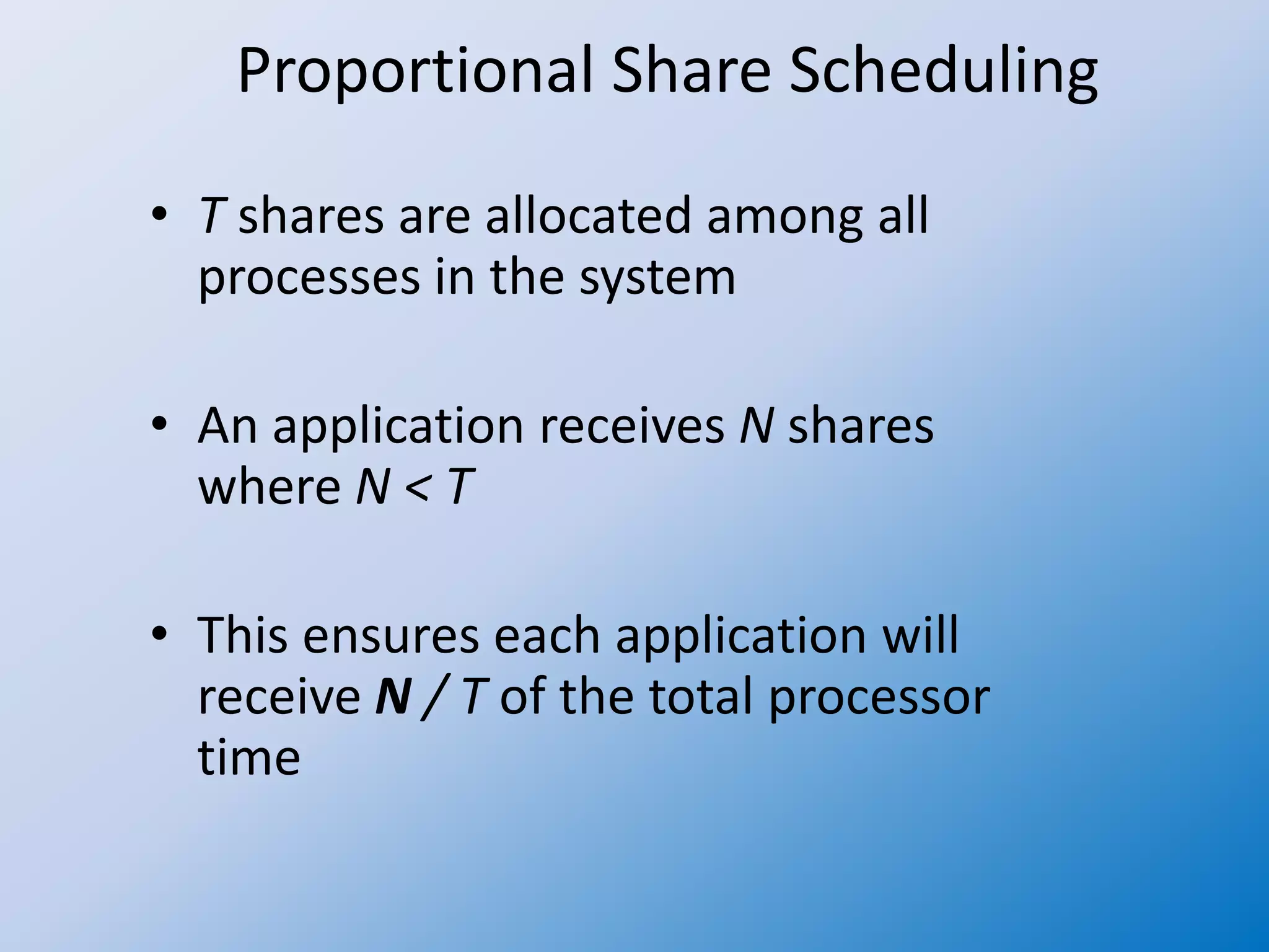 Operating system 31 multiple processor scheduling | PPTX