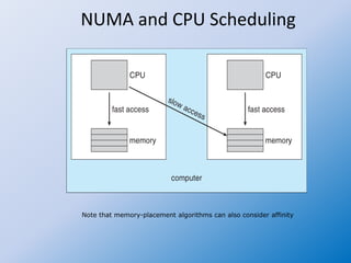 Operating system 31 multiple processor scheduling | PPTX