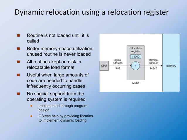 Operating system 32 logical versus physical address | PPT