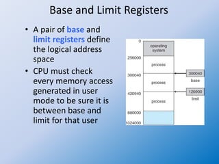 Operating system 32 logical versus physical address | PPT