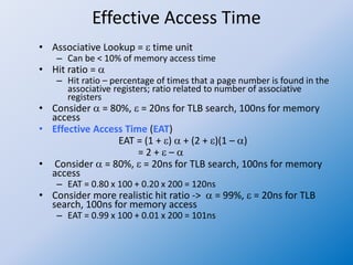 Operating system 35 paging | PPTX