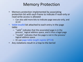 Operating system 35 paging | PPTX