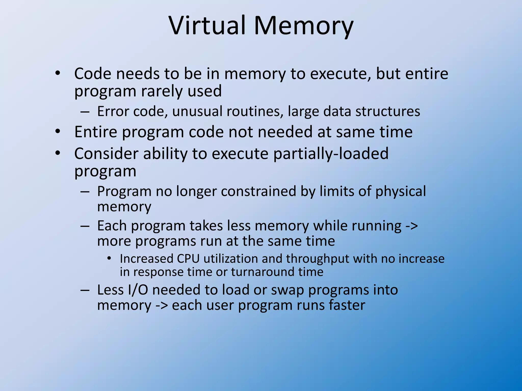 Operating system 36 virtual memory | PPT | Free Download