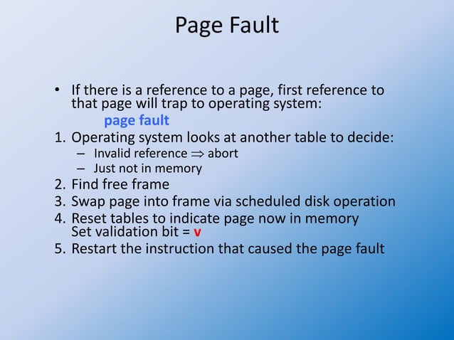 Operating system 37 demand paging | PPTX