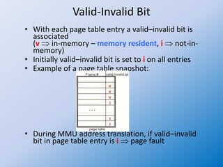 Operating system 37 demand paging | PPTX