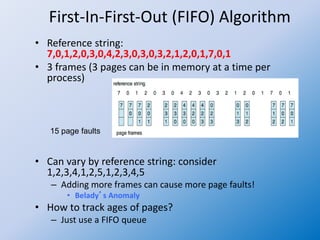 Operating system 39 first in first out algorithm | PPTX